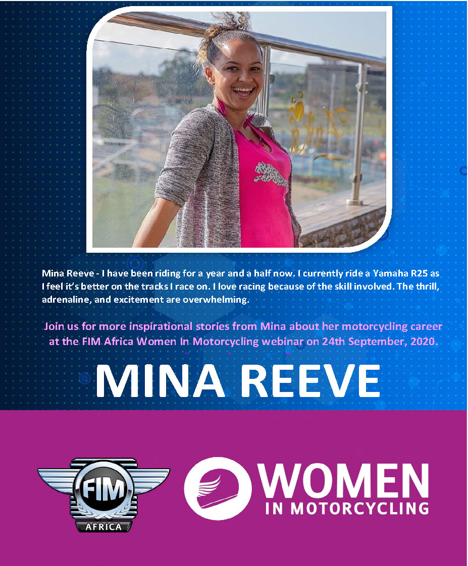 MINA REEVE | FIM AFRICA